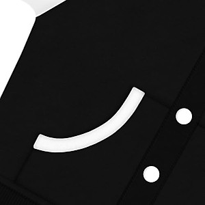 Creative Knitwear College Baby NCAA Officially Licensed Letterman Varsity Jacket - Georgia Circle G Logo - Black - 18 Months