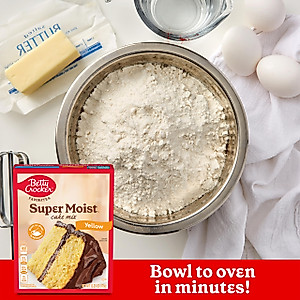 Betty Crocker Favorites Super Moist Yellow Cake Mix, 13.25 oz (Pack of 12)