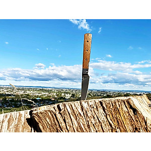 Herbertz Germany Extremely Sharp Pocket Folding Kitchen Chef Knife Paring Utility Knife Natural Rosewood 440 Stainless Steel Japanese Style