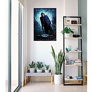 POSTER STOP ONLINE Batman - The Dark Knight - Movie Poster (Regular Style - The Joker) (Size 27" x 39")