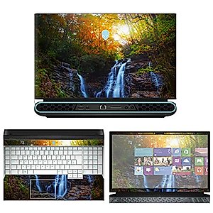 Decalrus - Protective Decal Skin Sticker for 2019 Alienware Area-51m AWAR51M (17.3" Screen) case Cover wrap ALarea51m_17-35