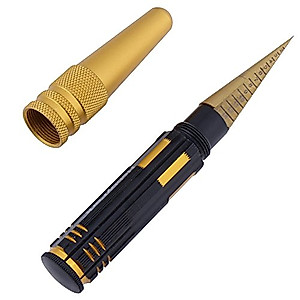 HobbyPark Body Reamer 0-14mm Hole Puncher w/Sleeve & Curved Scissors Set for RC Car Bodyshell Hobby Tools