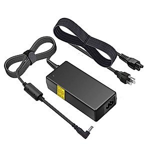 For Samsung 19V LCD LED HDTV TV Plasma DLP Monitor Power Cord Charger Replacement Adapter Supply for A4819-FDY UN32J UN22H 22" 32" BN44-00837A A6619_FSM, HW-M360, HW-M360/ZA Soundbar, 19V AC DC 8.5Ft.