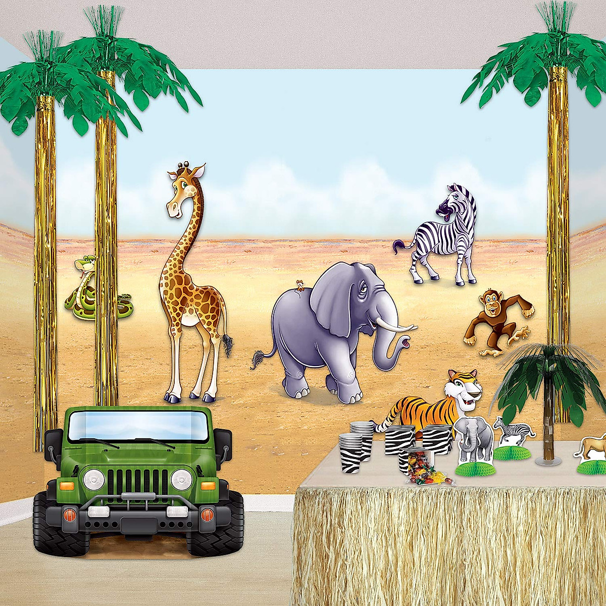 Beistle Jungle Safari Photo Prop