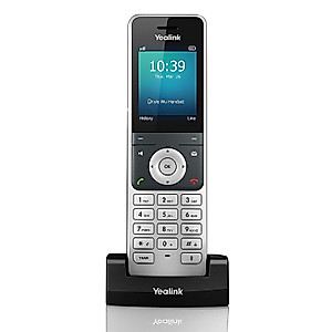 Yealink YEA-W56P Business HD IP Dect Cordless Voip Phone and Device,Silver