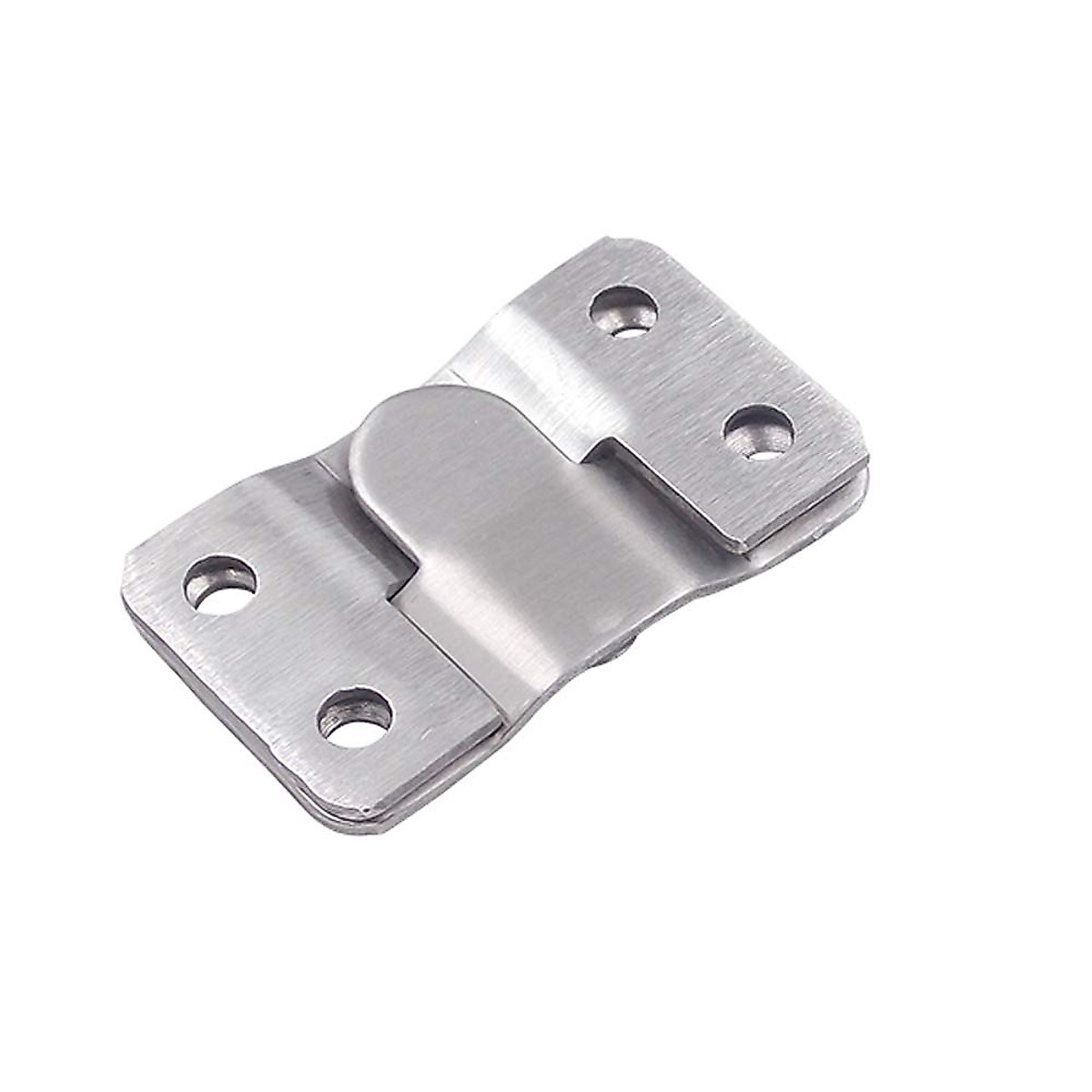 4 Pieces (2 Pairs) Stainless Steel Universal Sectional Sofa Interlocking Photo Frame Connector Bracket Sofa Connector Bracket 2mm Thickness Sectional Couch Bracket with Screws, Large