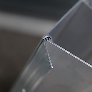 EZ-ACCESS Transitions Portable Self Supporting Aluminum Modular Entry Threshold Ramp Ideal for Doorways and Raised Landings, 1 Inch