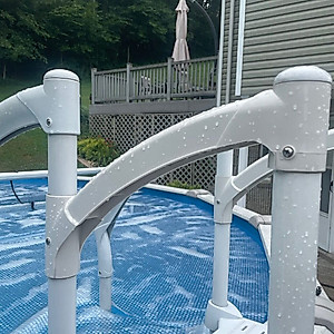 New Short Handrail for Above Ground Swimming Pool Step