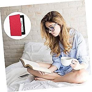 jojofuny Ereaders 6pcs Ebook Case E-Reader Protective for E- Ebook Reader Automatic Protective Case Protection Cap Shell Oxford Fabric Recorder Enamel Plates
