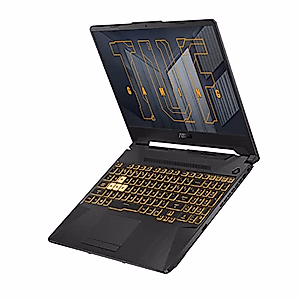 ASUS TUF Gaming A15 Laptop 15.6" FHD IPS 144Hz (Adaptive-Sync) AMD Octa-Core Ryzen 7 4800H (Beats i7-11370H) 16GB RAM 512GB SSD GeForce RTX 3050 Ti 4GB Graphic Backlit USB-C Win11 Black + HDMI Cable