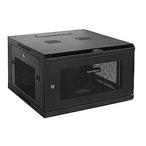 CyberPower Carbon CR6U61001 6U Wall Mount Rack Enclosure