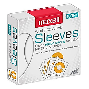 Maxell CD/DVD Storage Sleeves