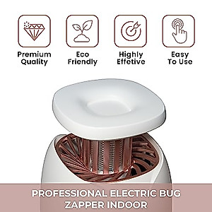 JIVARA's Professional Electric Bug Zapper Indoor | Powerful 1800V, Outdoor Mosquito Zapper, Waterproof Outdoor Fly Zapper, Insect Trap, Mosquito Killer for Patio | 1/2 Acre Coverage Mosquito Trap