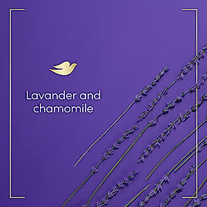 Dove Body Wash for Softer and Smoother Skin After Just One Use Lavender Oil and Chamomile Stress Relieving and Calming 22 oz, 4 Count