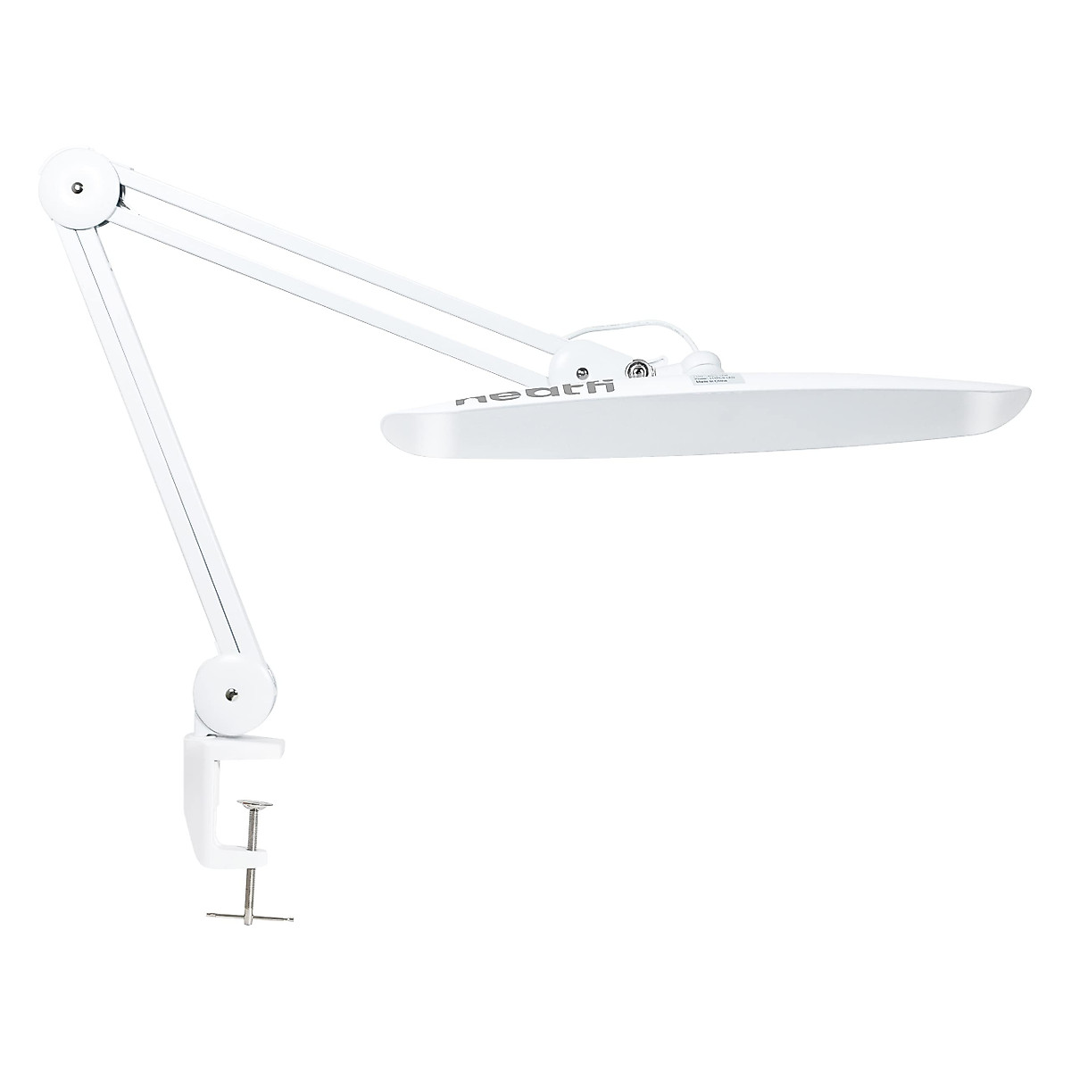 Neatfi XL 2,200 Lumens LED Task Lamp, 24W Super Bright Desk Lamp, 117 Pcs SMD LED, 4 Level Brightness, Dimmable, Task LED Light for Home, Office, Workbench (Non-CCT, White)