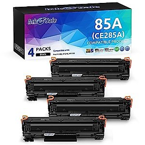 INK E-SALE 4 Packs Compatible CE285A Toner Cartridge Replacement for HP 85A CE285A 36A CB436A 35A CB435A for HP Pro P1102w P1109w M1212nf M1217nfw M1522n M1522nf M1130 M1132 P1006 P1009 Printer