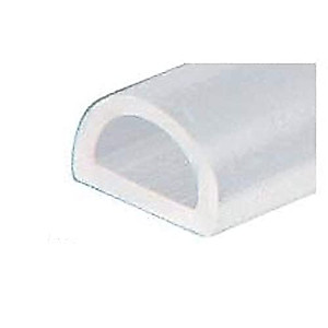 CRL Shower Door Translucent Silicone Bulb Seal - 95 in Long