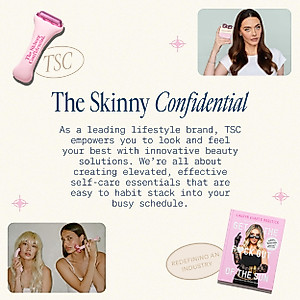 The Skinny Confidential HOT Mess Ice Roller for Face - Facial Roller Skincare Tools Contour, Tighten & De-Puff Skin - Self Care Beauty Gift for Women & Men for Clear, Radiant & Smoother-Looking Skin