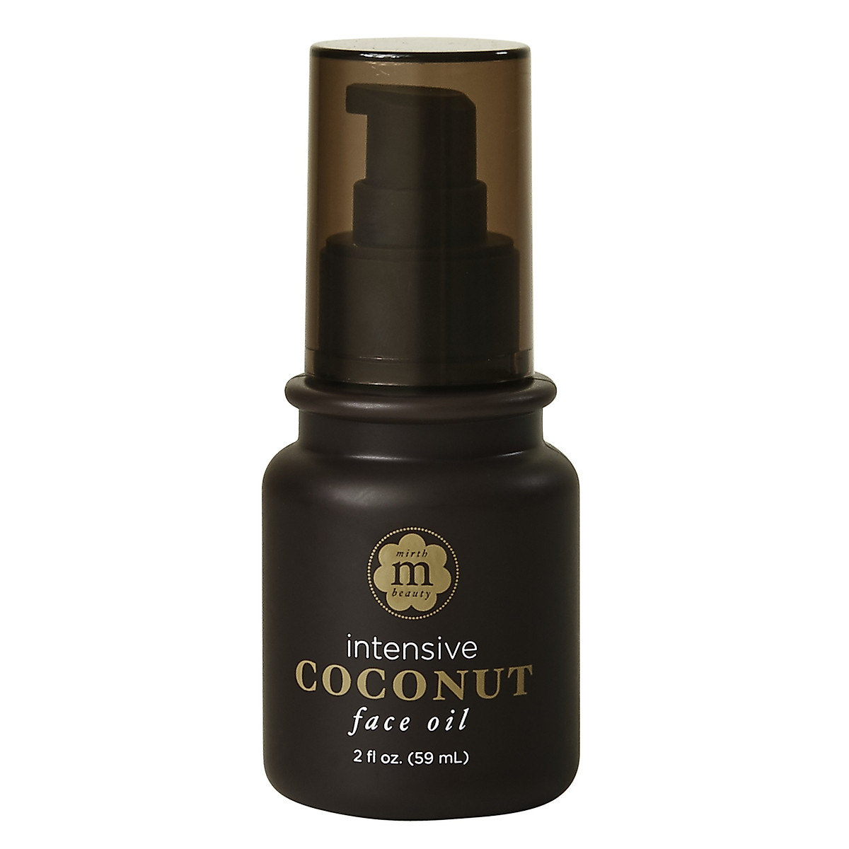 Mirth Beauty Coconut Face Oil that hydrates skin and softens the look of scars, and skin discoloration. 2oz.