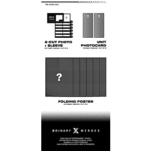 LiveLock Xdinary Heroes Album [Red Ver.]+Pre Order Benefits+BolsVos K-POP Inspired Digital Planner, Digital Sticker Pack (4th Mini Album)