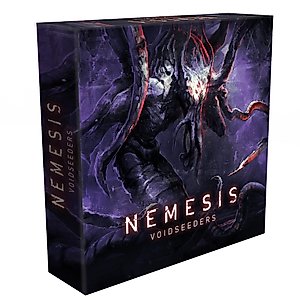 Nemesis Voidseeders Board Game Expansion - New Alien Race & Mechanics! Terrifying Miniatures Compatible with Classic & Lockdown, Ages 14+, 1-5 Players, 1-2 Hour Playtime, Made by Rebel Studio