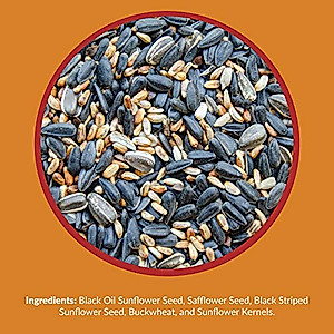 Lyric Cardinal Wild Bird Seed - Sunflower & Safflower Premium Bird Food Mix for Cardinals, Grosbeaks & Blue Jays - 3.75 lb bag