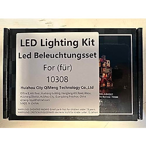 GEAMENT LED Light Kit Compatible with Lego 21108 Ghostbusters ecto 1 (Ver.2014) - Lighting Set for Building Model (Model Set Not Included)
