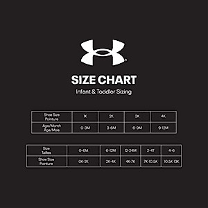 Under Armour Baby Boys Multi Pack Basic Essential Quarter Sock, Black, 2T-4T