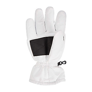 Mountain Warehouse Womens Ski Gloves - Snow Proof White Large