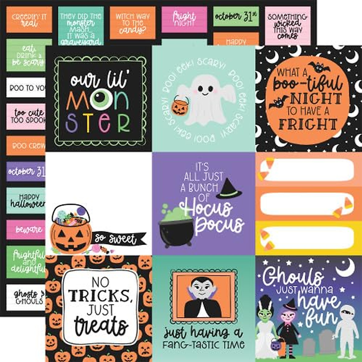 Echo Park Paper Co. Monster Mash Collection Kit