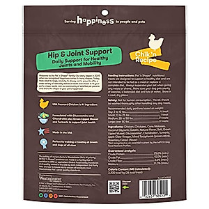 Pet 'n Shape Functional Treats, Hip and Joint Support - Chik 'n Recipe