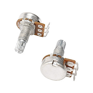 Guitar Potentiometer Audio Pots A500K OHM Replacement for Electric Guitar Pack of 10