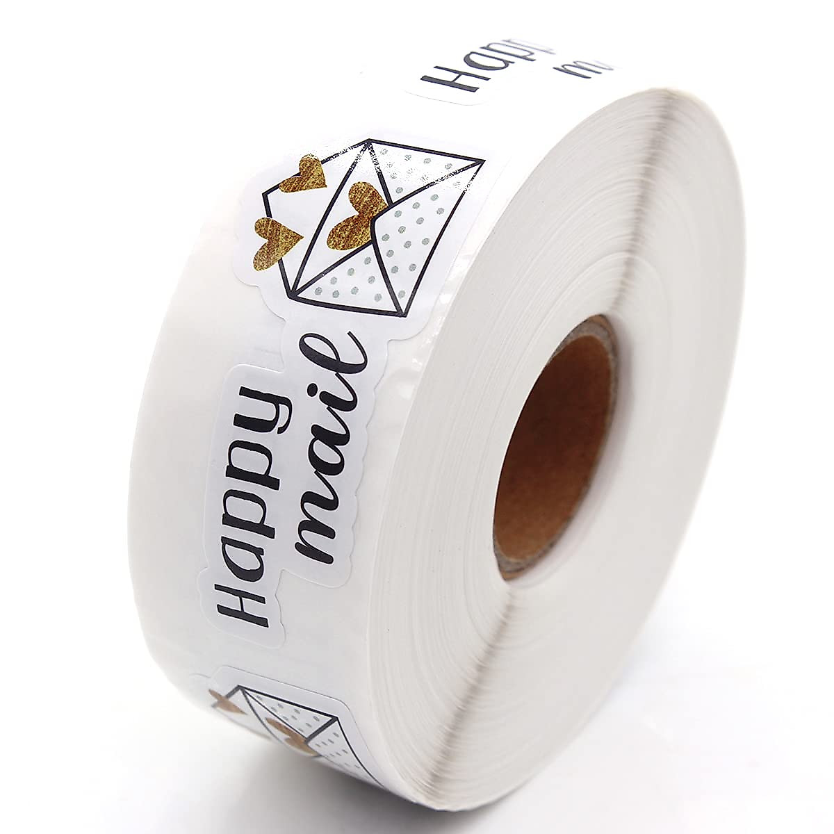 Small Business, Handmade Sticker,Packaging Sticker (Happy Mail Gold)