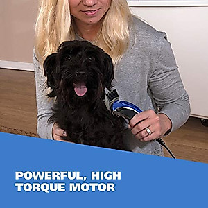 WAHL Pro-Grip Pet Grooming Corded Clipper Kit - Clipper for Small to Large Dogs – Electric Dog Clipper for Eyes, Ears, & Paws - Model 9164