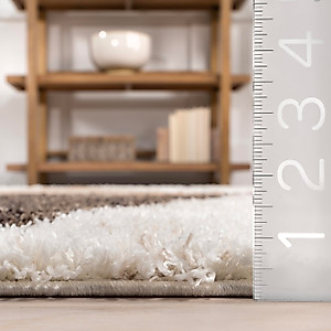 nuLOOM Kali Shaggy Diamond Tassel Clearance Area Rug, 5x8, Multi