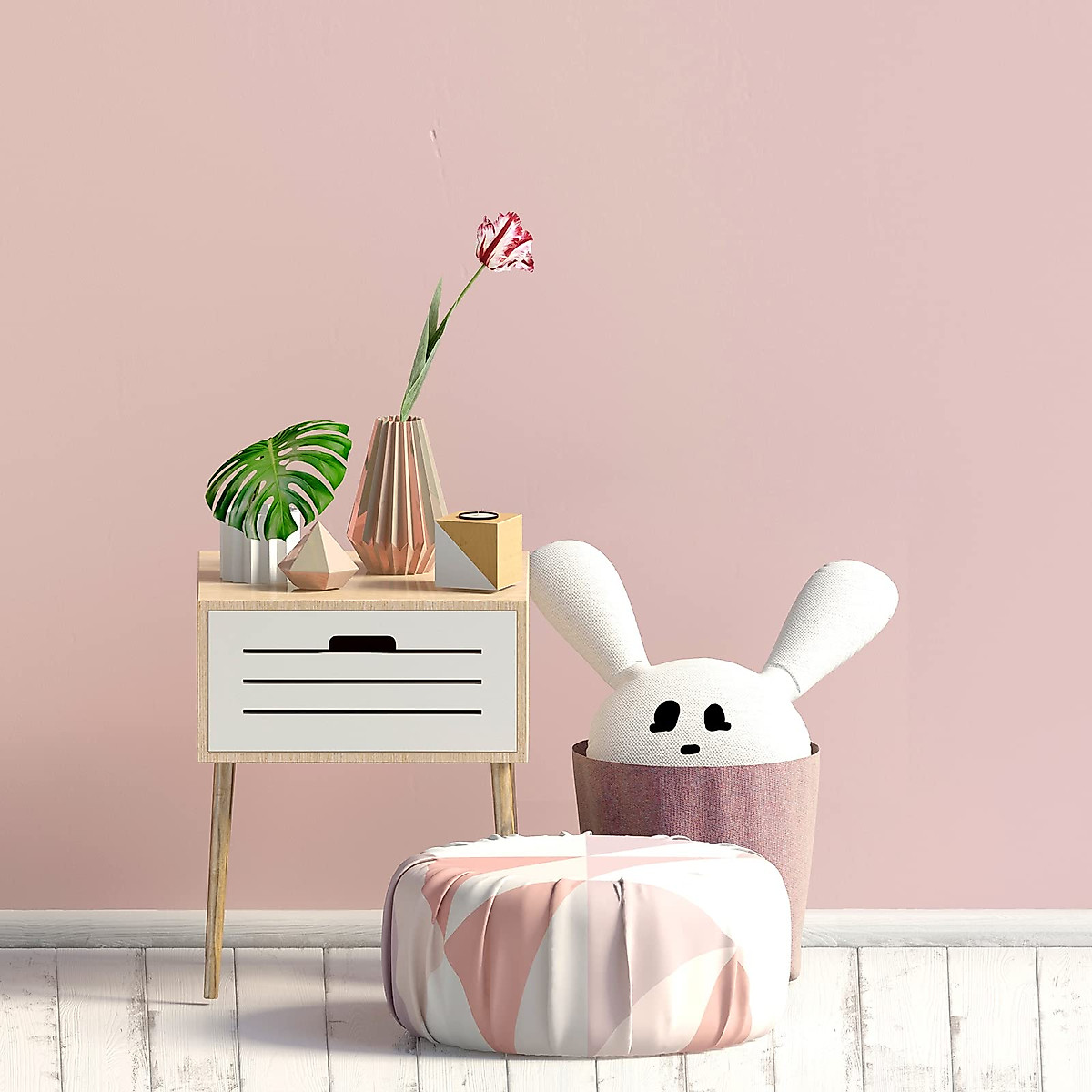 MISNODE 3PCS Artificial Parrot Tulip Flower Stems, Blue 27 Inch Parrot Tulip Bouquet, Single Head Silk Tulips Flower Branches for Wedding Bridal Bouquet Party Home Garden Decor