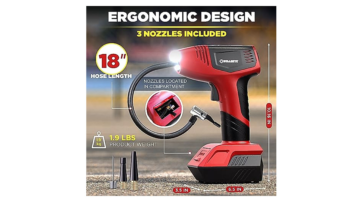 Buy Bullseye Pro Digital Tire Inflator – 150 PSI