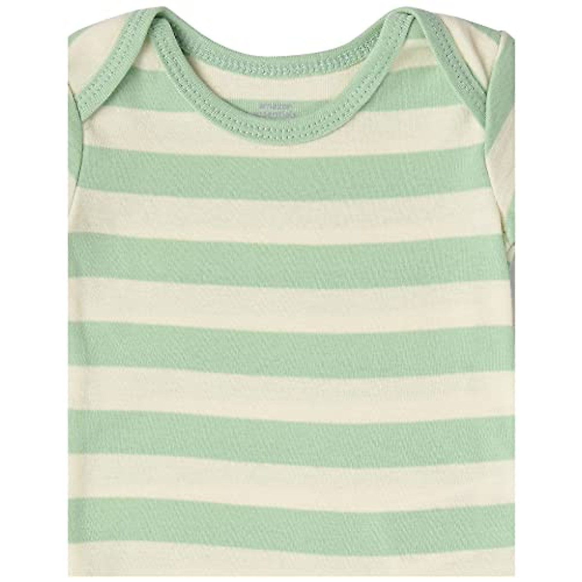 Amazon Essentials Unisex Babies' Short-Sleeve Bodysuits, Pack of 6, Ivory Forest, 24 Months