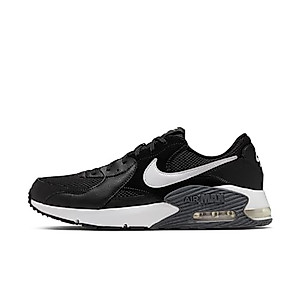 Nike Unisex Air Max Excee Shoes Sneaker, Black/White-Dark Grey, 10 US Men