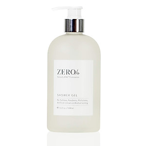 Gilchrist & Soames Zero% Unisex Shower Gel and Body Wash - 15.5oz - Light and fresh, Gently Cleansing, Zero Parabens, Sulfates, and Phthalates