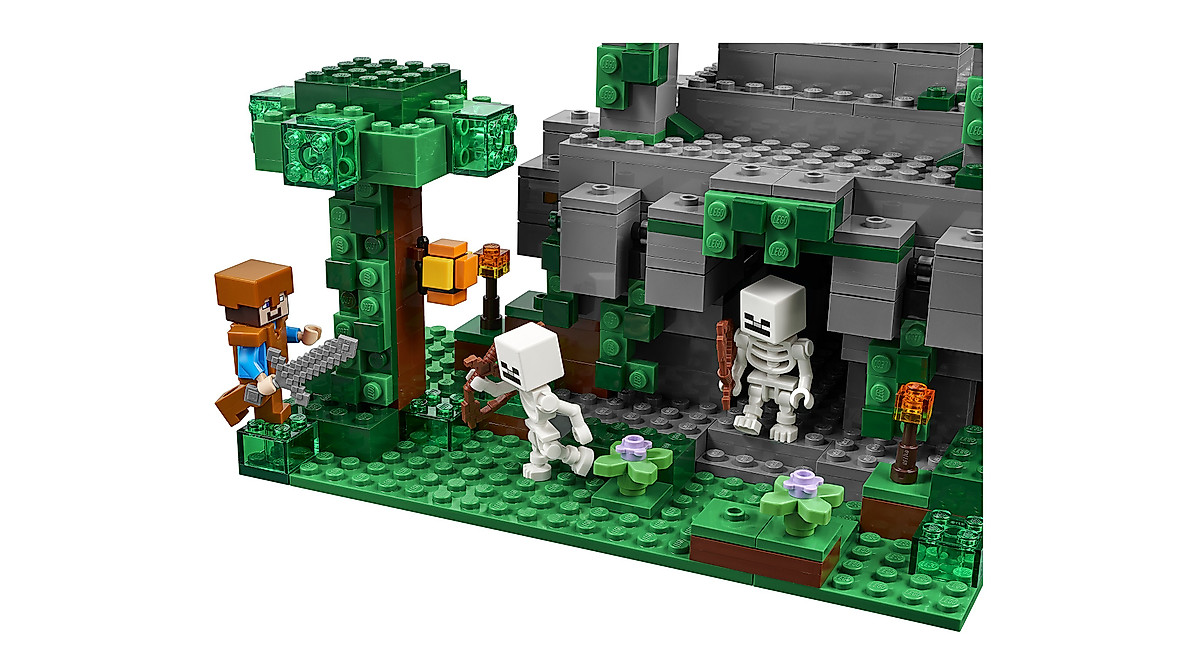 LEGO Minecraft Jungle Temple 21132 - Build & Solve Adventure