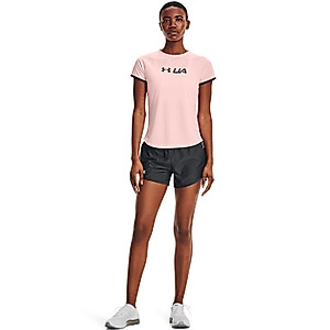 Under Armour Speed Stride Graphic Short Sleeve T-shirt, Beta Tint/Reflective, X-Large