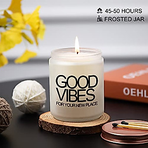 New Home Gifts for Home- House Warming Gifts New Home- Housewarming Gift for New House- New Home Essentials Best Presents for Women Couple Friends- Lavender Candles