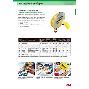 SCOTCH ATG ADHESIVE TRANSFER TAPE 924 1/2"X36 YD