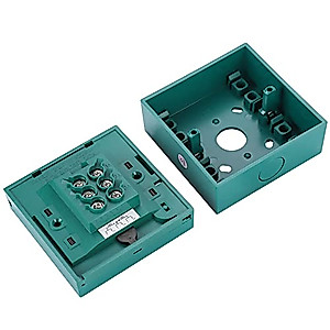 Broken Glass Fire Emergency Exit, Door Emergency Exit Fire Alarm Button Release Safety Button for Home/Business Security Fire Emergency Box