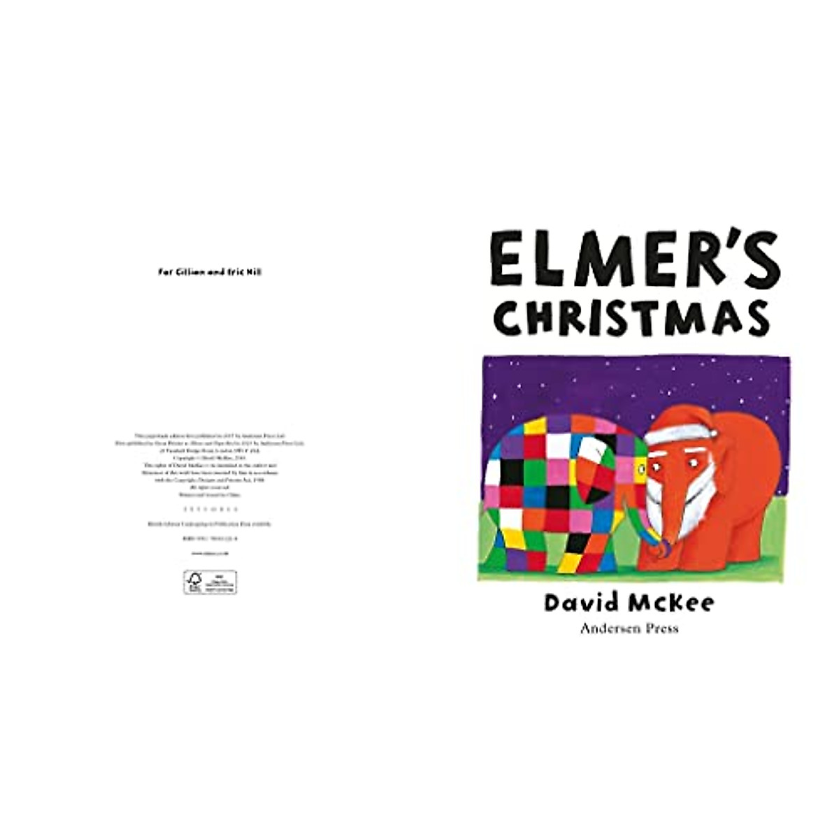 Elmer's Christmas (Elmer Picture Books)