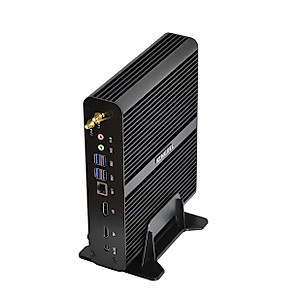 Kingdel® NC860 Powerful Mini Desktop Computer, Fanless Mini PC with Intel i7 10th Gen. CPU(Up to 4.9Ghz), 32GB DDR4 RAM, 512GB SSD, 4K 4096x2304, HD Port, DP, Full Metal Case, Windows 11 Pro