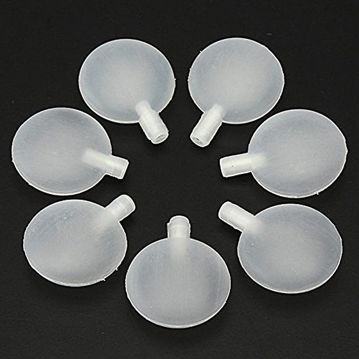 Elandy 25PCS Squeakers Toys-Doll Inner Accsssories Repair Fix Dog Pet Baby Toy Noise Maker Insert Replacement(Transparent) (35mm)