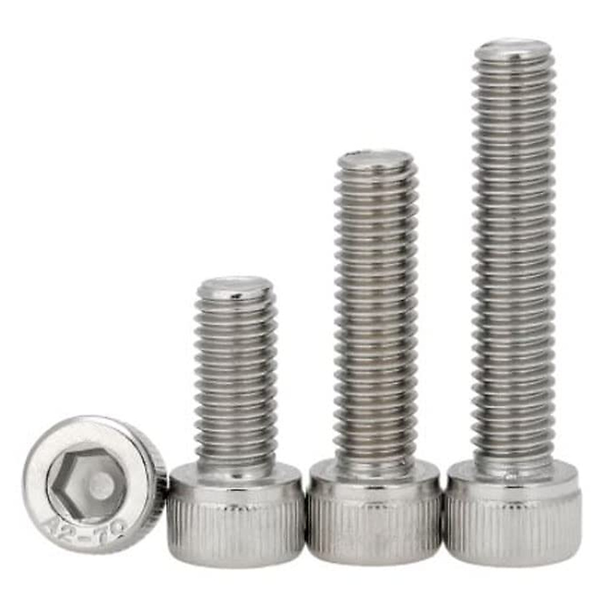 MonsterBolts - M1.6 x 3mm Socket Head Screws, DIN 912, A2 Stainless Steel, 20 Pack