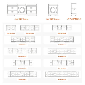 WAMPAT 118" Wide Modern Farmhouse 2 in 1 TV Stand for up to 130" TVs,Faux Bark Finish Wood Entertainment Center with 8 Drawers and Sliding Barn Doors for Living Room, Rustic Brown
